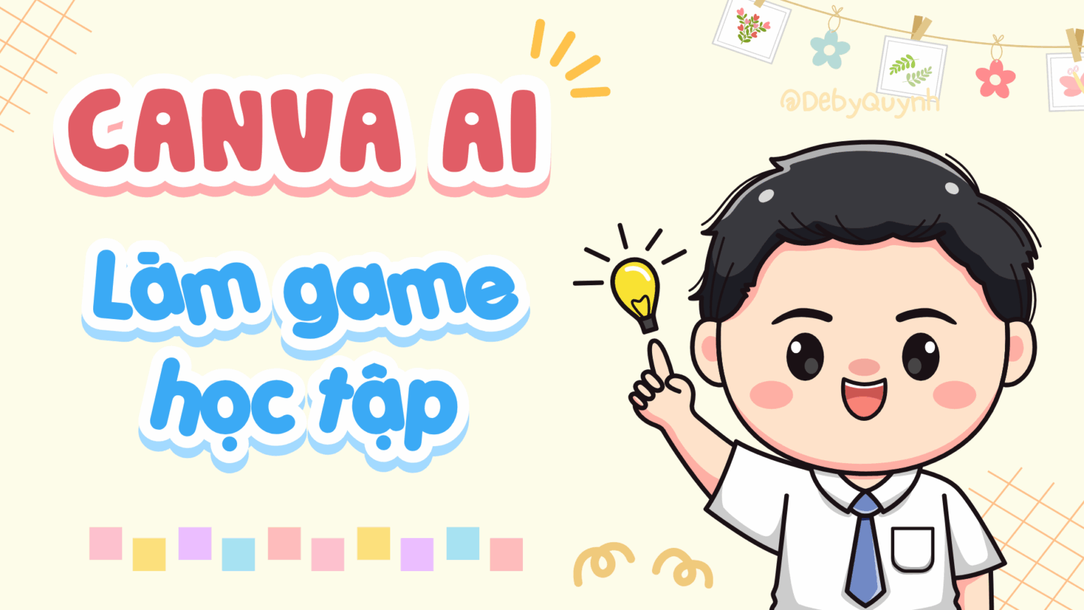 Cách làm trò chơi bằng Canva AI cực dễ | Tạo game tương tác với Canva ...